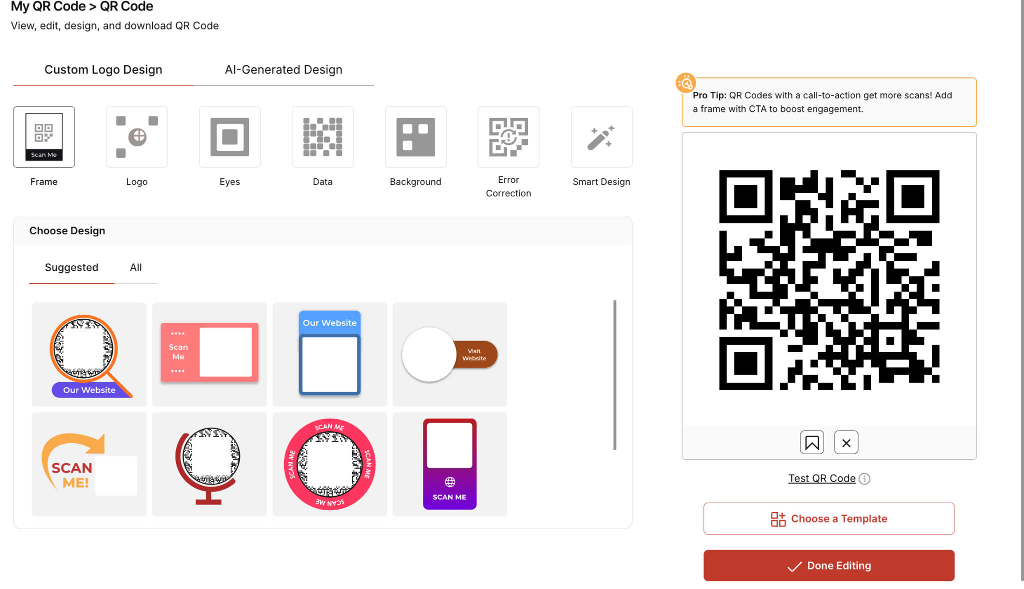 QR Code Design Options – Helpdesk